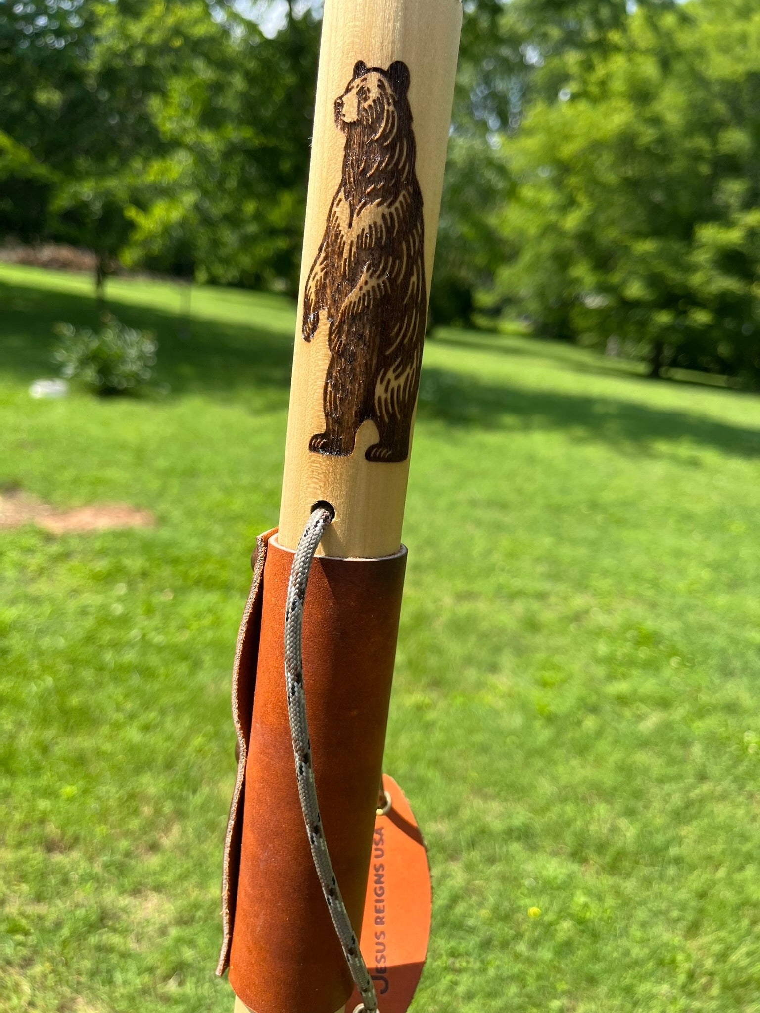Poplar Hardwood Walking Sticks – Jesus Reigns USA
